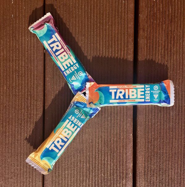 TRIBE ENERGY BARS IN PLASTIC-FREE COMPOSTABLE PACKAGING – EXCLUSIVELY ...