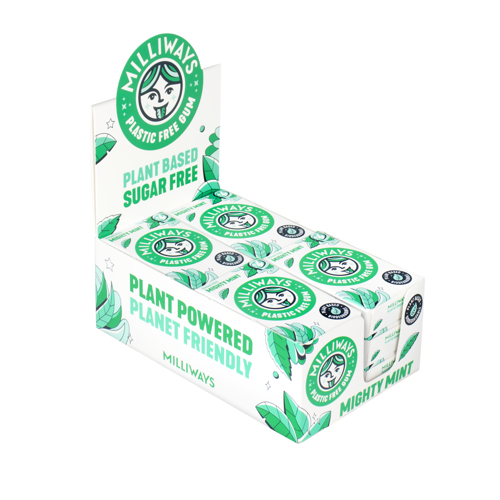 Milliways Mighty Mint Super Natural Gum - Delicious Ideas Food Group