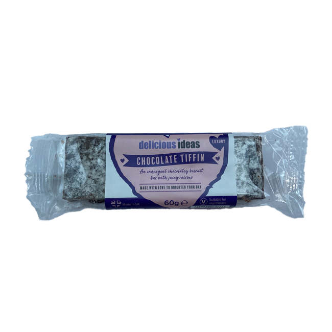 Chocolate Tiffin Bar - Delicious Ideas Food Group