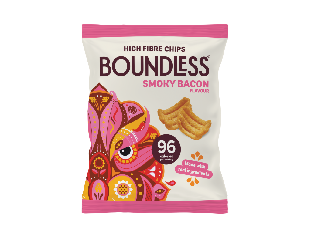 Boundless Smoky Bacon Chips 24x 23g – Delicious Ideas Food Group