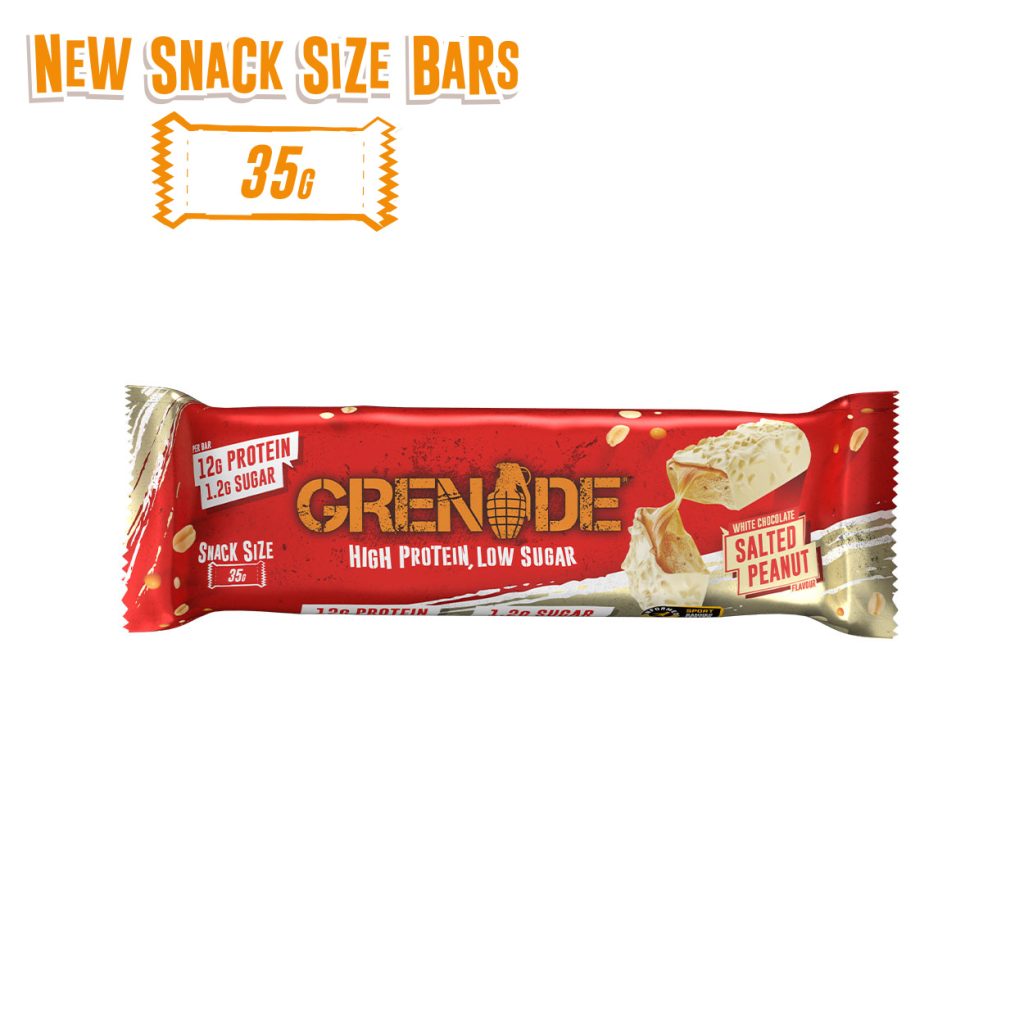 Grenade White Chocolate Salted Peanut Protein Bar – Delicious Ideas ...