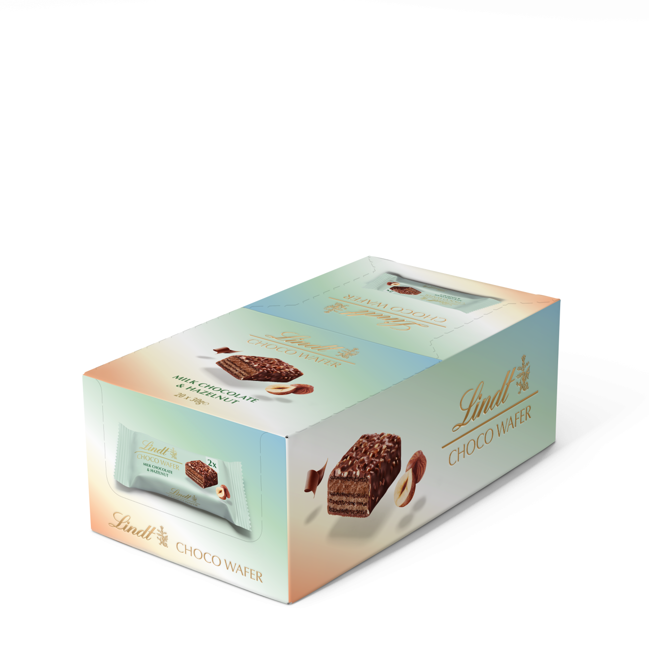Lindt Choco Wafer – Milk Chocolate & Hazelnut – Delicious Ideas Food Group