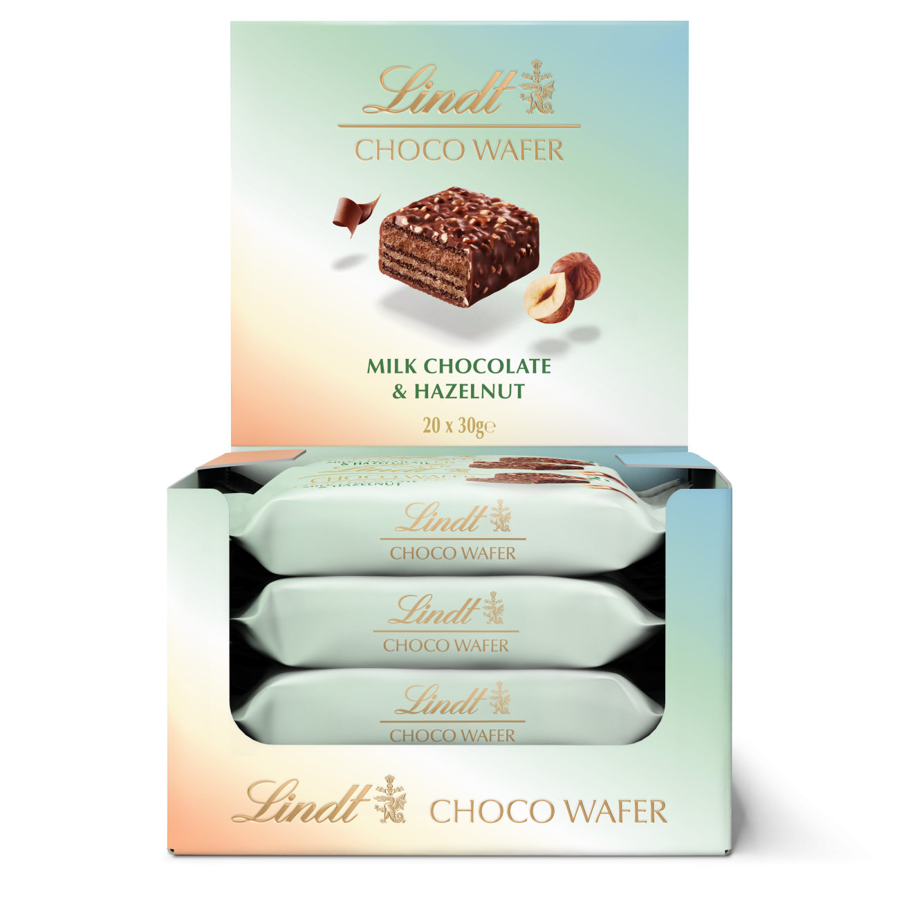 Lindt Choco Wafer – Milk Chocolate & Hazelnut – Delicious Ideas Food Group