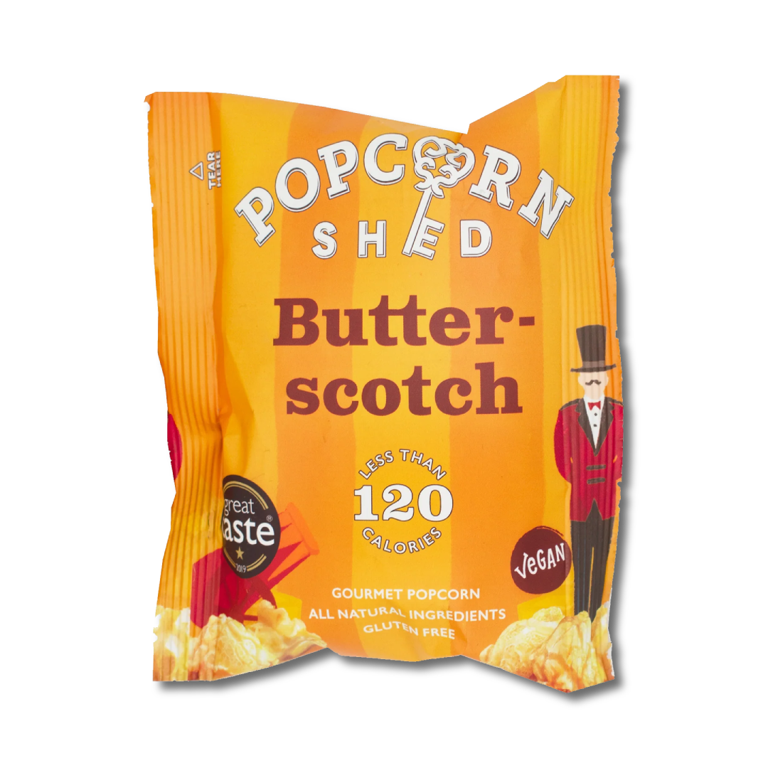 Popcorn Shed Ltd Butterscotch Popcorn Snack Pack – Delicious Ideas Food ...