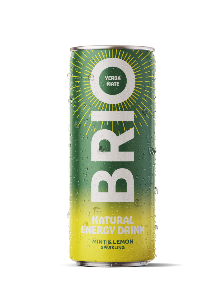 BRIO Natural Energy Drink – Mint & Lemon – Delicious Ideas Food Group