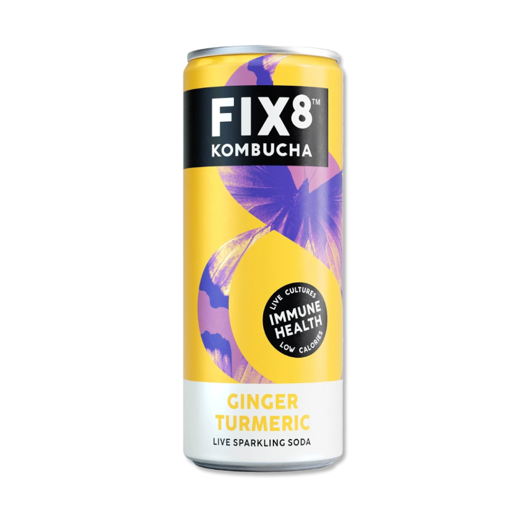 Fix8 Kombucha – Ginger & Turmeric – Delicious Ideas Food Group