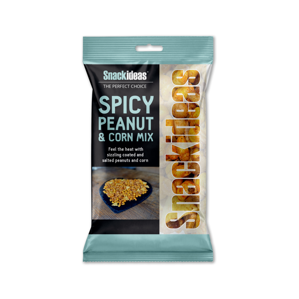 Snackideas Spicy Peanut & Corn Mix – Delicious Ideas Food Group